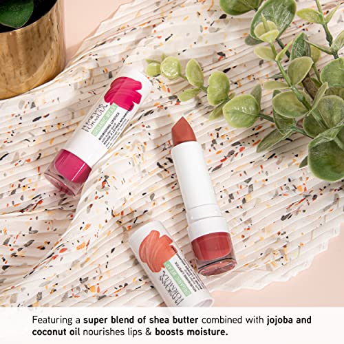 Physicians Formula Organic Wear All Natural Lipstick, Sugar Plum, Nourishing, Dermatologist Approved, Gluten Free