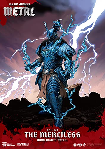 Beast Kingdom Dark Nights: Death Metal: Batman The Merciless DAH-070 Dynamic 8ction Action Figure, Multicolor