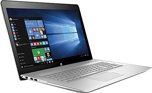 HP Envy 17.3-Inch Full HD IPS Touchscreen Laptop, 7th Intel Core i7-8500U, 16GB DDR4 RAM, 1TB 7200RPM HDD, NVIDIA GeForce MX150, DVD, HDMI, Bluetooth, Backlit Keyboard, Windows 10-Silver (Renewed)
