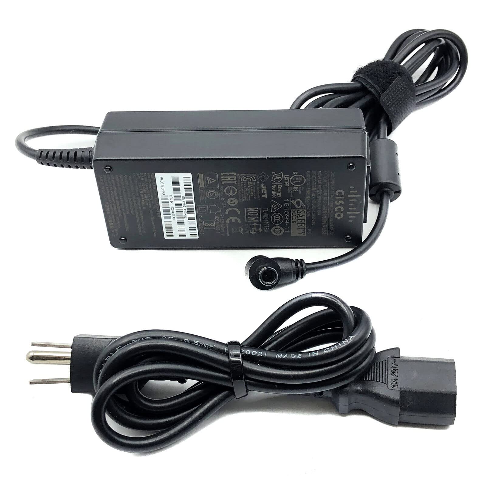 Genuine AM50U-480A 48V 1.042A 50W AC/DC Adapter Compatible with Cisco Aironet AP2800 2800 e i 2802e AP3800 3800 3800i 3802e AP3802E 2802 3802 AP CIUS-MS-HS Media Station 44-57V 1A 48VDC Power Supply