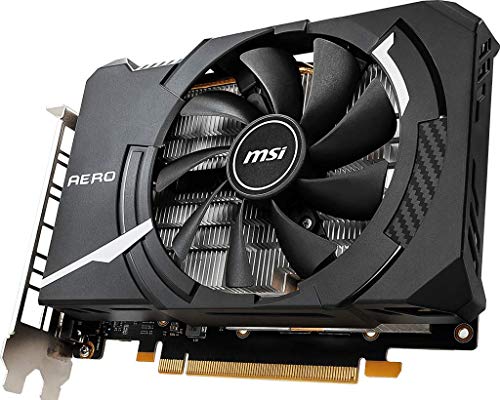 MSI Gaming GeForce GTX 1660 Super 192-bit HDMI/DP 6GB GDRR6 HDCP Support DirectX 12 Single Fan VR Ready OC ITX Graphics Card (GTX 1660 Super AERO ITX OC)