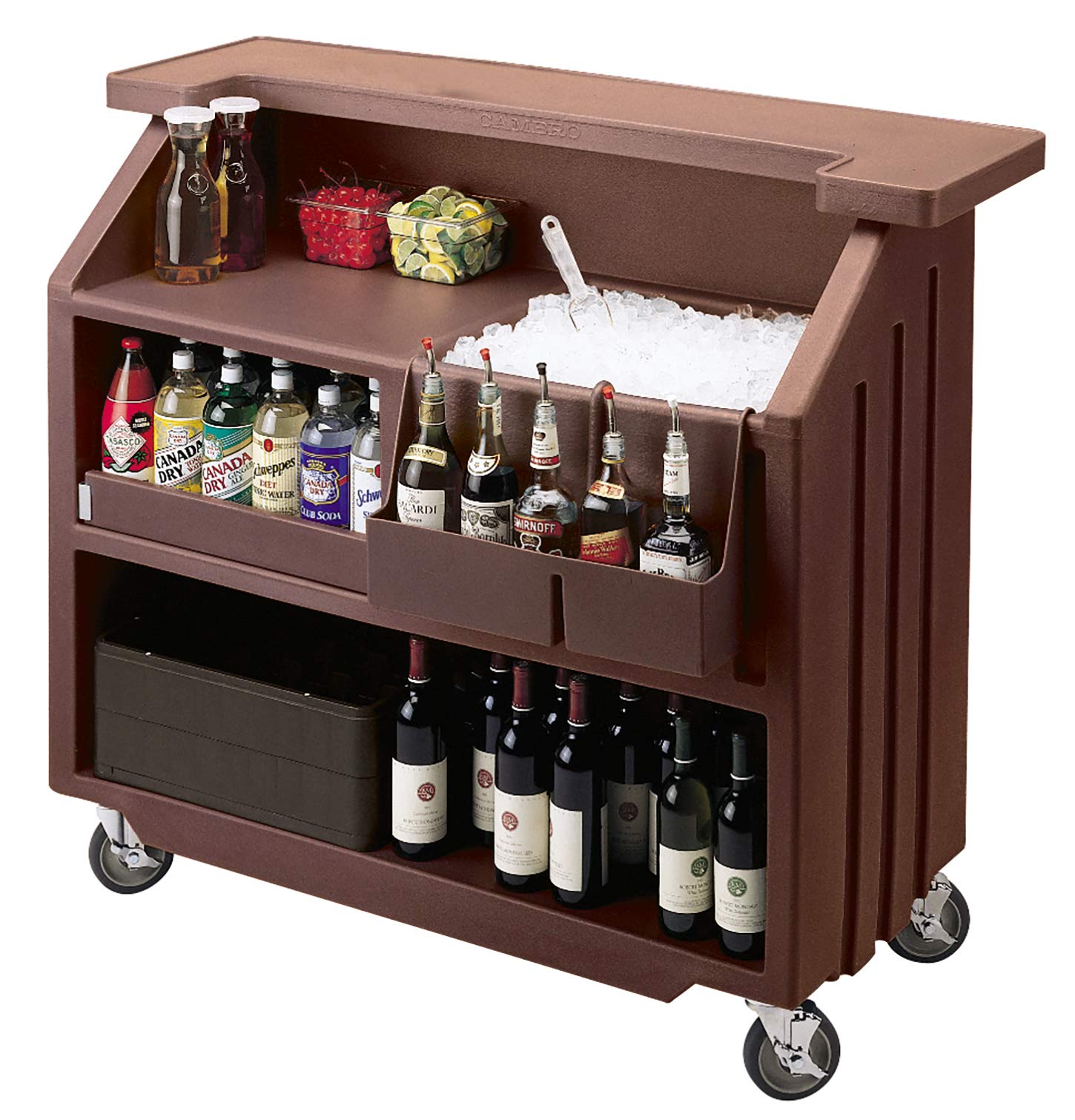 Cambro BAR540131 CamBar 540ST, Dark Brown () Category: Food Bars