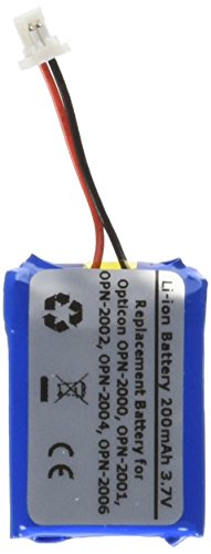 Starnovo 200mAh 3.7V Li-Polymer Replacement Battery for Opticon OPN-2000, OPN-2001, OPN-2002, OPN-2004, OPN-2005, OPN-2006