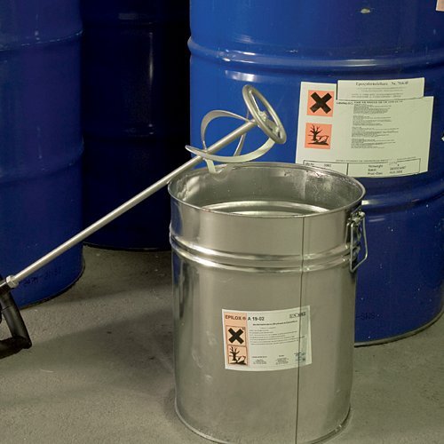 CS Unitec MGV 120 4.5" Stainless Steel Mixing Paddle for Food, Chemicals, Paint, Concrete, Grout, Dry Materials and Liquids