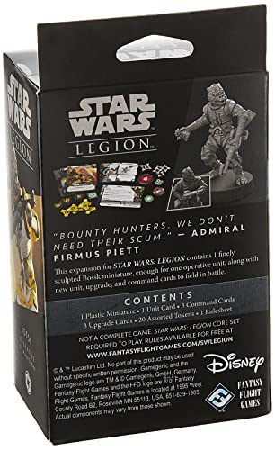 Atomic Mass Games Star Wars: Legion Bossk Operative Expansion - Unleash The Feared Bounty Hunter! Tabletop Miniatures Strategy Game for Kids and Adults, Ages 14+, 2 Players, 3 Hour Playtime, Made