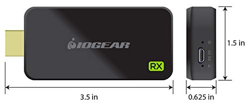 IOGEAR Share Pro Mini Wireless HD Video Transmitter and Receiver Kit (GWHD2DKIT)