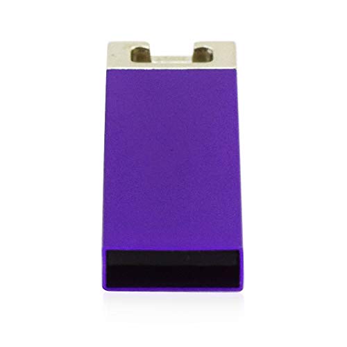 Flash Memory Stick 256MB Clip to Keychain Pen Drive Thumb Drive USB Flash Drive for Laptop Data Storage Purple