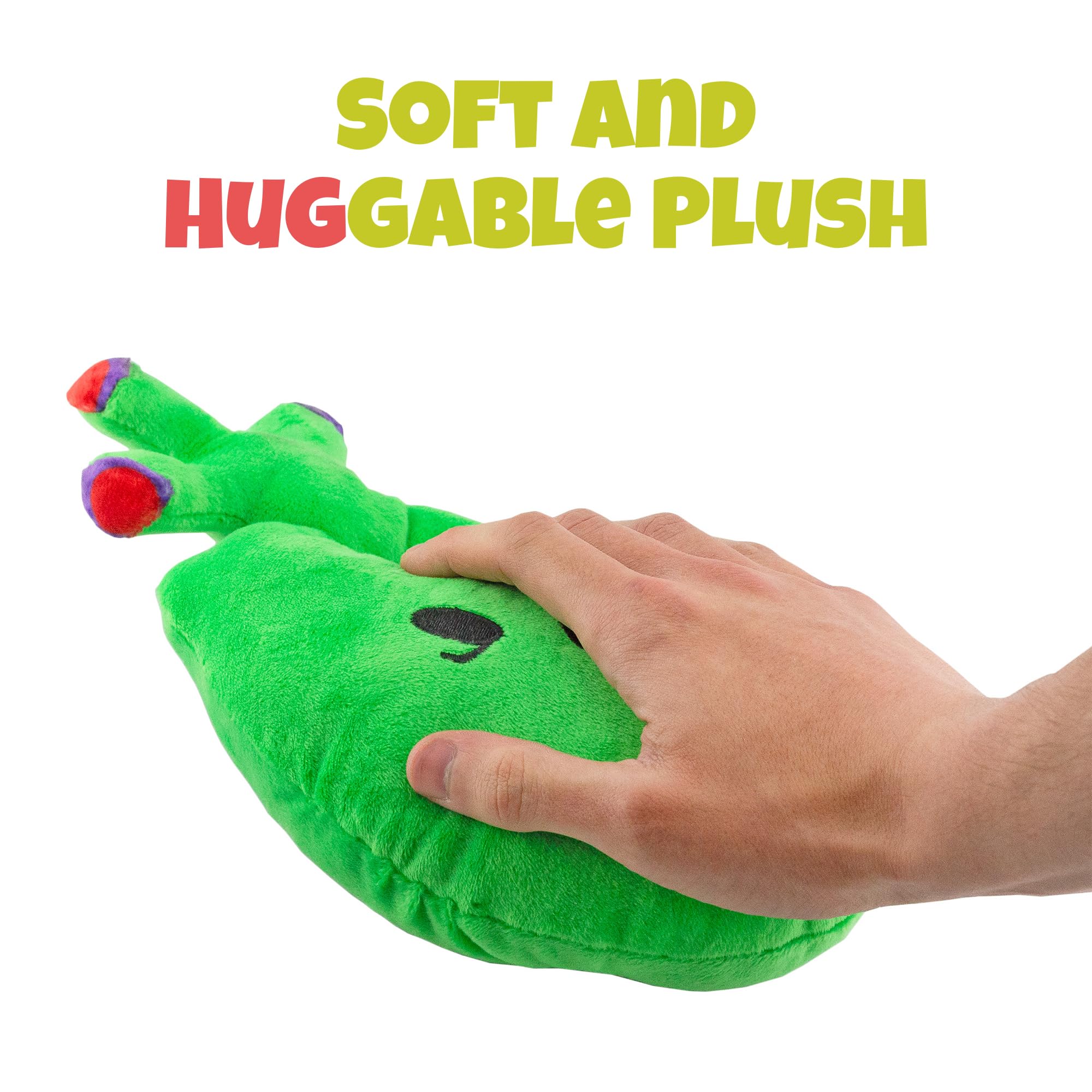 Attatoy Gallbladder Plush, Body Organ Stuffed Toy Complete with Gallstones