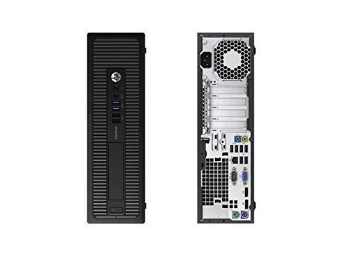 HP ProDesk 600 G1 SFF Dual SSDs Slim Desktop Computer (Intel i5-4430 up to 3.20 GHz/16GB RAM/120GB SSD+240GB SSD+2TB HDD/1GB Dedicated Graphics Card/WiFi & Bluetooth/Windows 10 pro 64 bit) (Renewed)