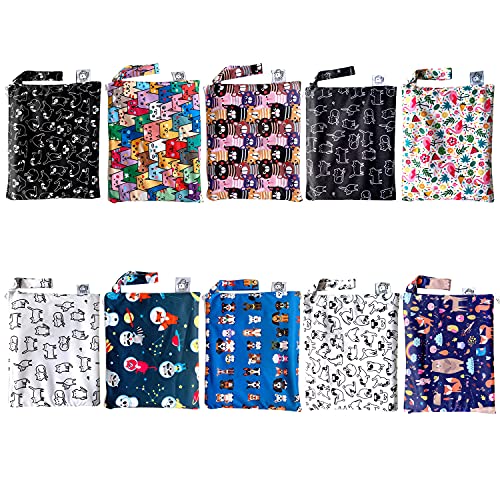 Flockthree Waterproof Baby Changing Pad with Storage Bag (43.3" X 28.7") Washable Wipeable Reusable Leak Proof Diaper Travel Mat Station Changing Mattress Liner Cribs Bed Cover, Bear Bear