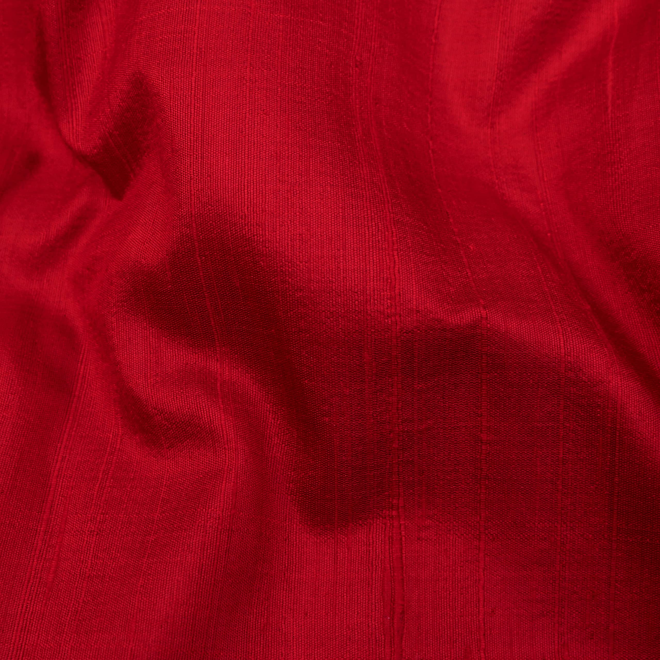 Fabric Mart Direct Silk Fabric, Red Dupioni Silk Fabric, Red Silk Fabric Silk Fabric by The Yard, 1 Continuous Yard Dupioni Silk Fabric, 41 inches Width Silk Dupioni Fabric by Yard