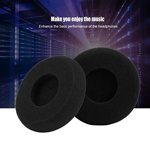 PUSOKEI 2PCS Leather Earmuffs,Replacement Foam Headphone Ear Pads for GRADO SR60 SR80 SR125 SR225 M1 M2 Headphones