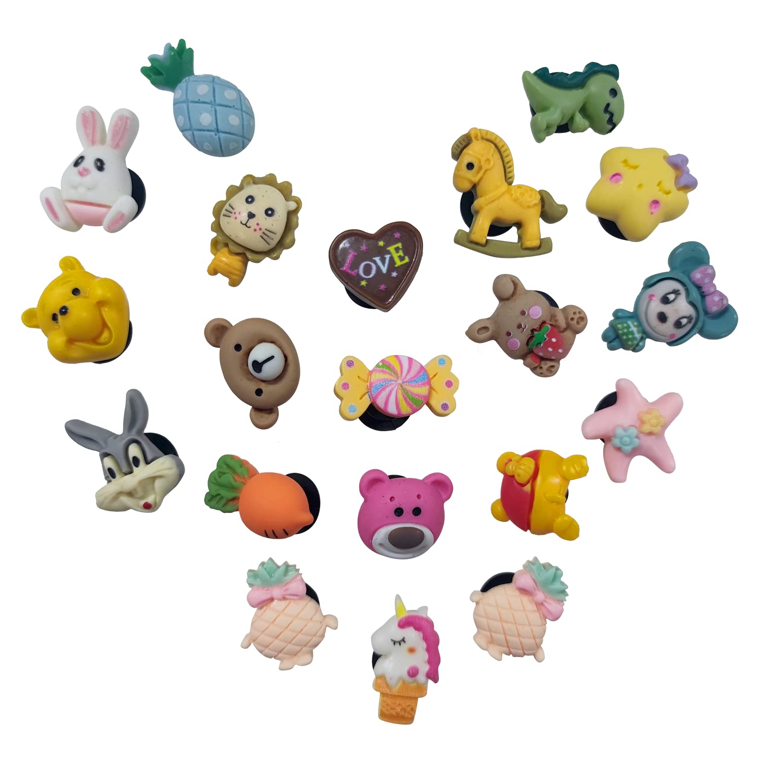 Add Fun and Personality to Your Crocs with Our Shoe Charms - Wide Variety of Designs and Styles Available