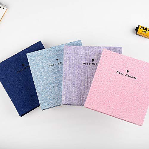 Ablus 100 Pockets Mini Photo Album - Fits for Fujifilm Instax Mini 9 Mini 8 Mini 90 Mini 25, Polaroid Snap PIC-300, Kodak Mini 3-Inch Film(Pink)