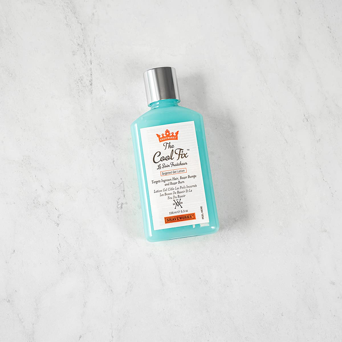 Shaveworks Post Waxing and Shaving Solution for Ingrown Hair, Razor Bumps and Razor Burns, The Cool Fix, 5.3 Fl Oz. and The Pearl Soufflé Shave Cream, 5.3 Fl Oz.