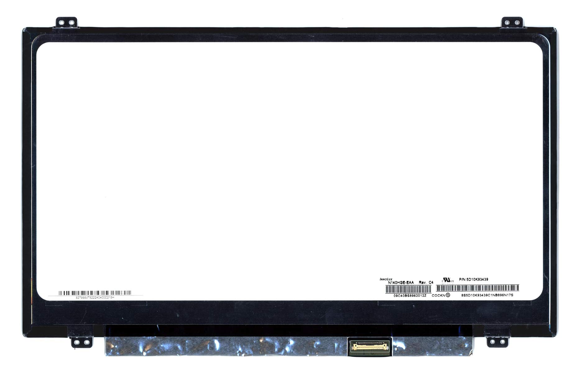For Lenovo 14.0" FHD 1920x1080 LCD Panel Anti-Glare LED Screen Display N140HGE-EAA C4 V330-14ARR Type 81B1 FRU: 5D10K93439