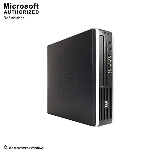 HP Elite 8300 Ultra Small Form Business Desktop PC, Intel Quad Core i5-3470s up to 3.6GHz, 8G DDR3, 1T SSD, WiFi, BT 4.0, Windows 10 64 Bit-Multi-Language Supports English/Spanish/French(Renewed)