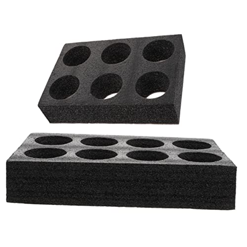 2pcs Milk Tea Drink Cup Holder Beverage Cup Carriers Soda Cup Holder Foam Take Out Drink Carrier Outdoor Cup Holder Tool Tray Convenient Cup Holder Drinks Pearl Cotton re-usable