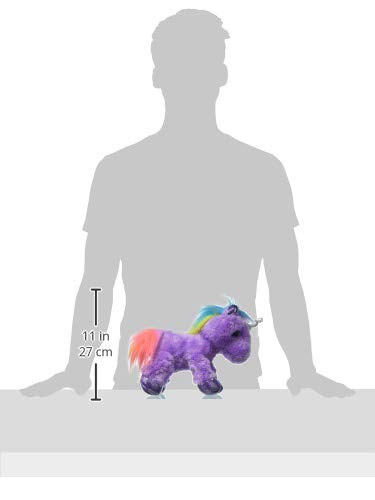 Aurora® Enchanting Sparkle Tales™ Electra Unicorn™ Stuffed Animal - Magical Adventures - Endless Play - Purple 12 Inches