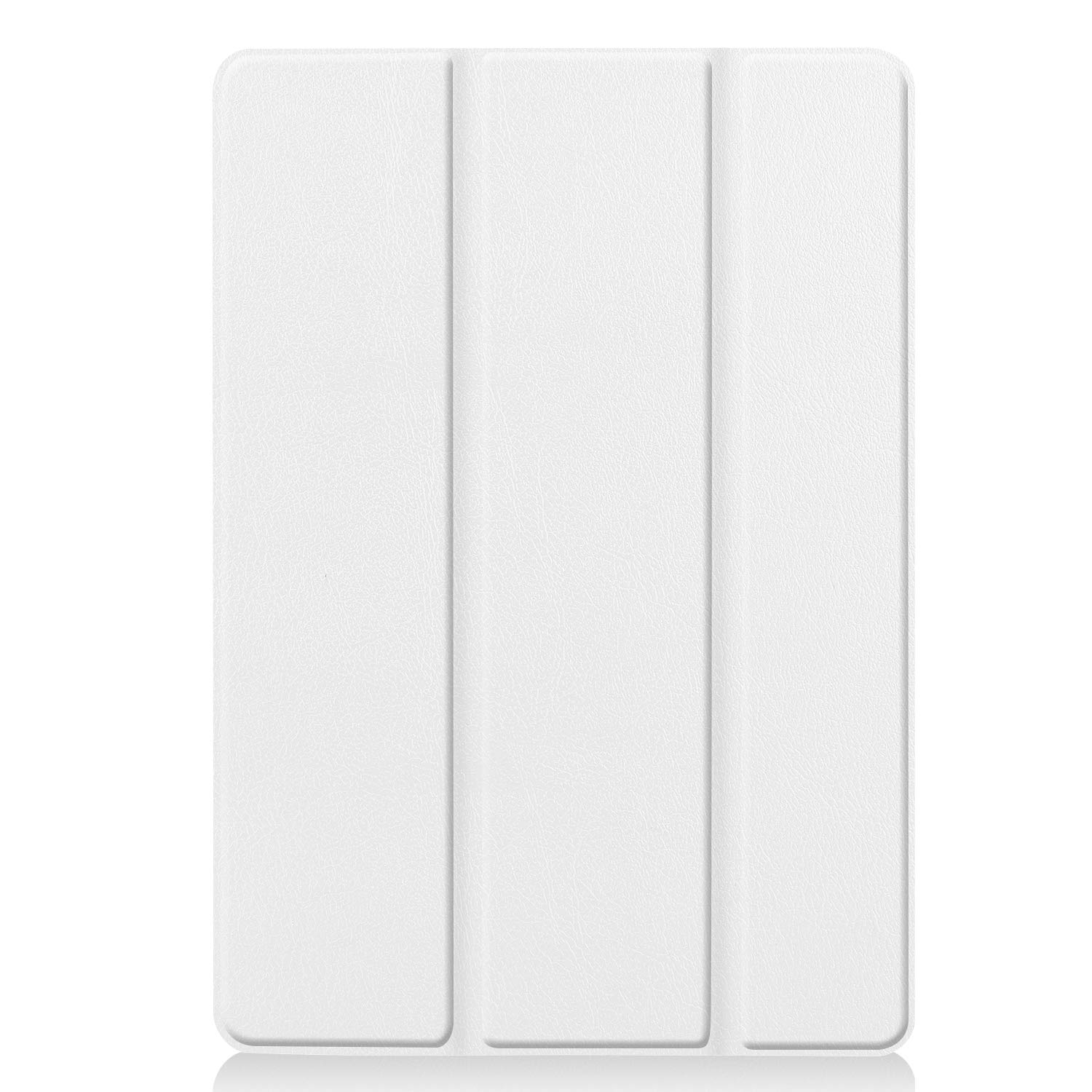 TiKeDa Case for iPad 9th/8th/7th Generation,iPad 10.2 2021/2020/2019,Slim Stand Hard Back Protective Smart Cover Case for iPad 9th 8th 7th Gen 10.2 (White)