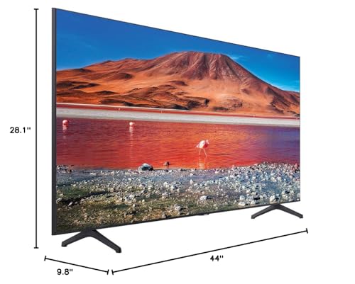 SAMSUNG UN50TU7000 50" 4K Ultra HD Smart LED TV with Deco Gear Soundbar Bundle