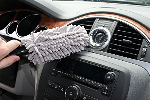 Carrand AutoSpa 97372AS Interior Car Detail Duster, 1 Count (Pack of 1)