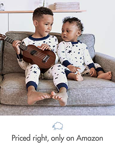 Moon and Back by Hanna Andersson Unisex Babies' one-Piece Organic Cotton Footless Pajamas, Flowers & Critters, 12-18 Months