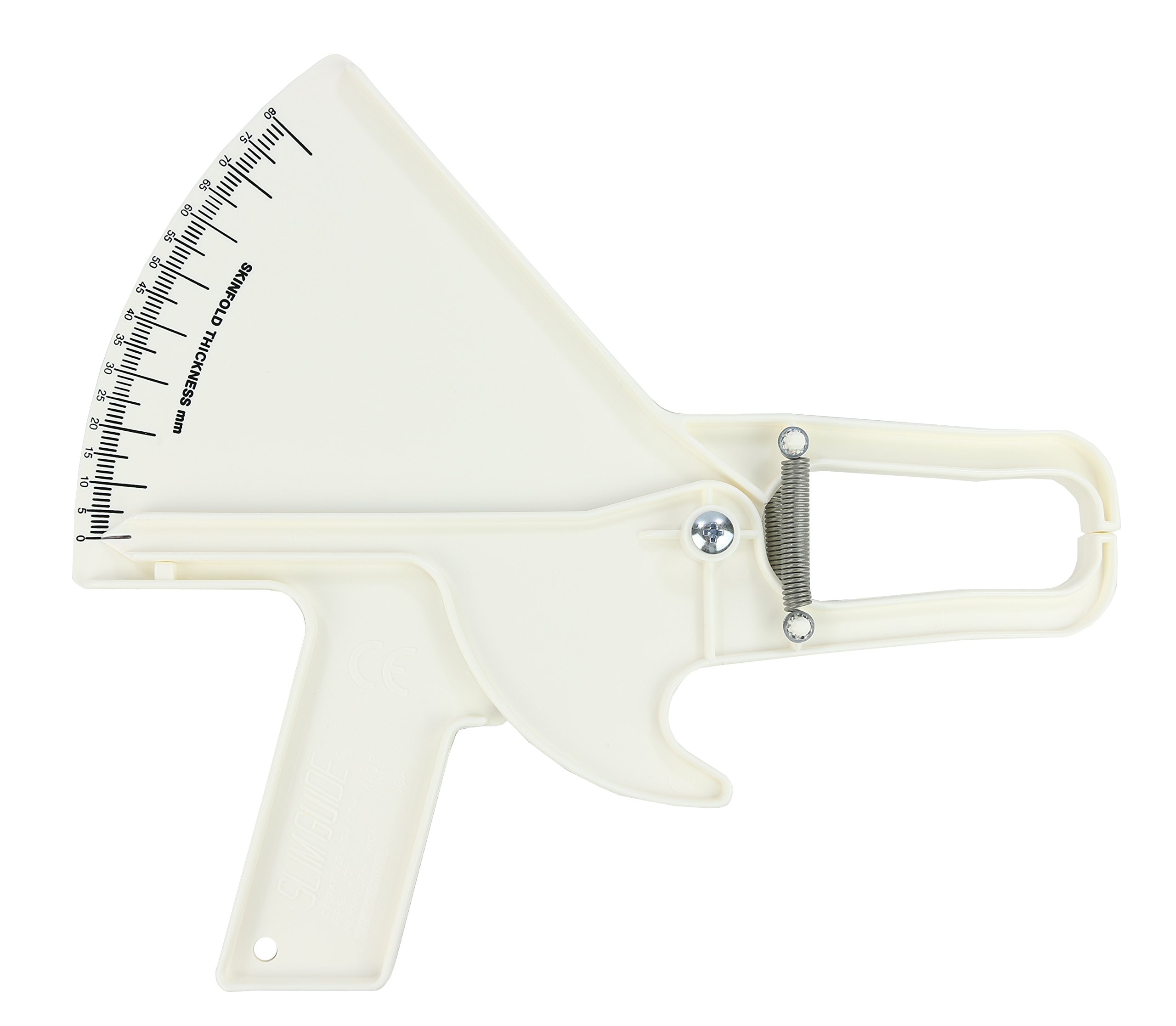 Baseline 12-1125 Economy Plastic Skinfold Caliper, Slim, Guide Style
