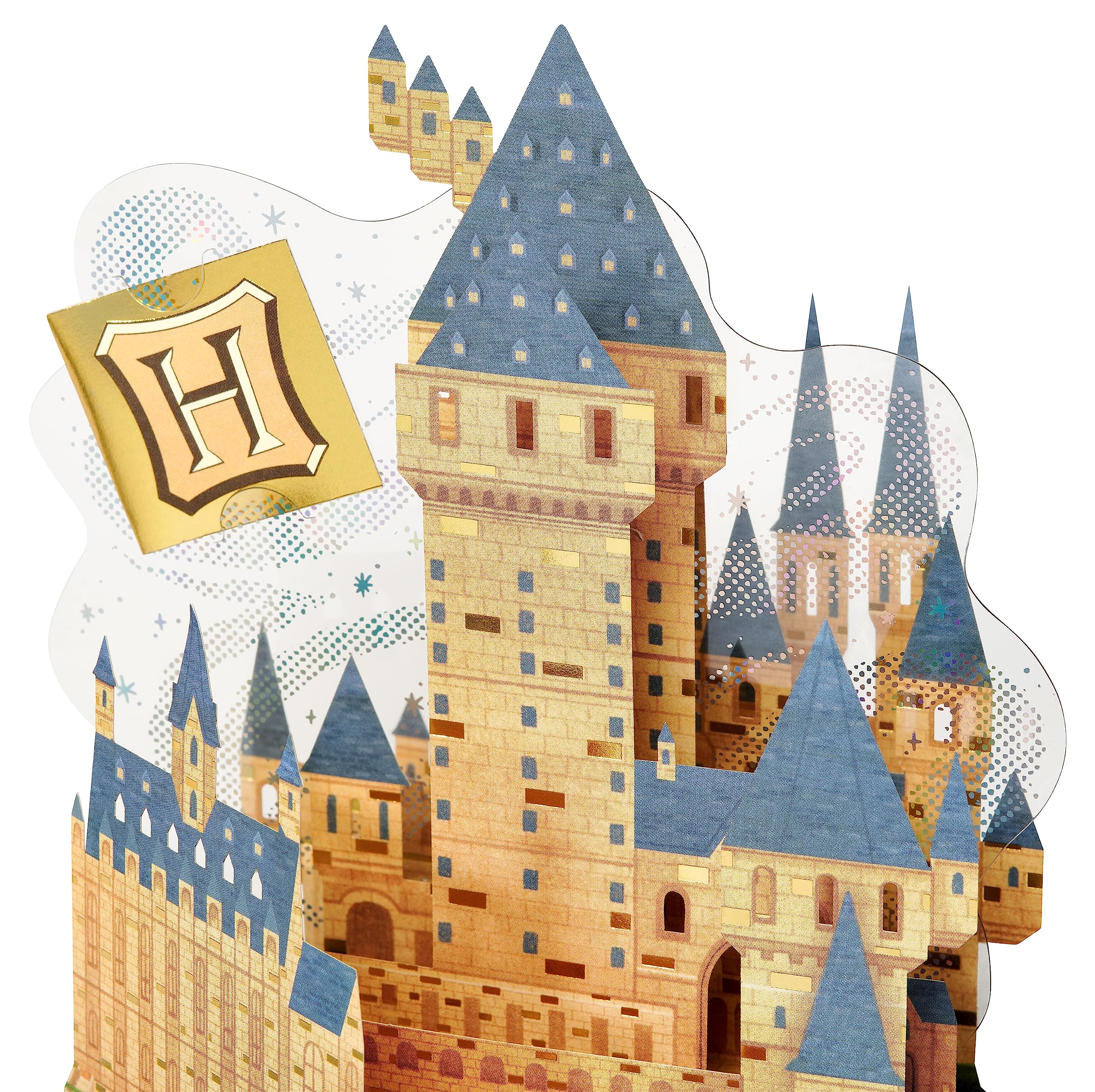 American Greetings Pop Up Harry Potter Birthday Card (Hogwarts)