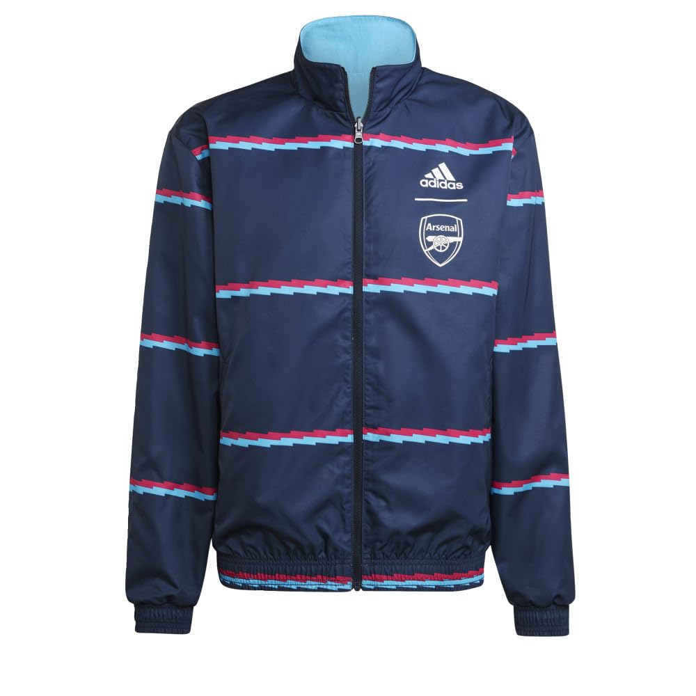 adidas Arsenal Anthem Jacket Men's, Blue, Size M