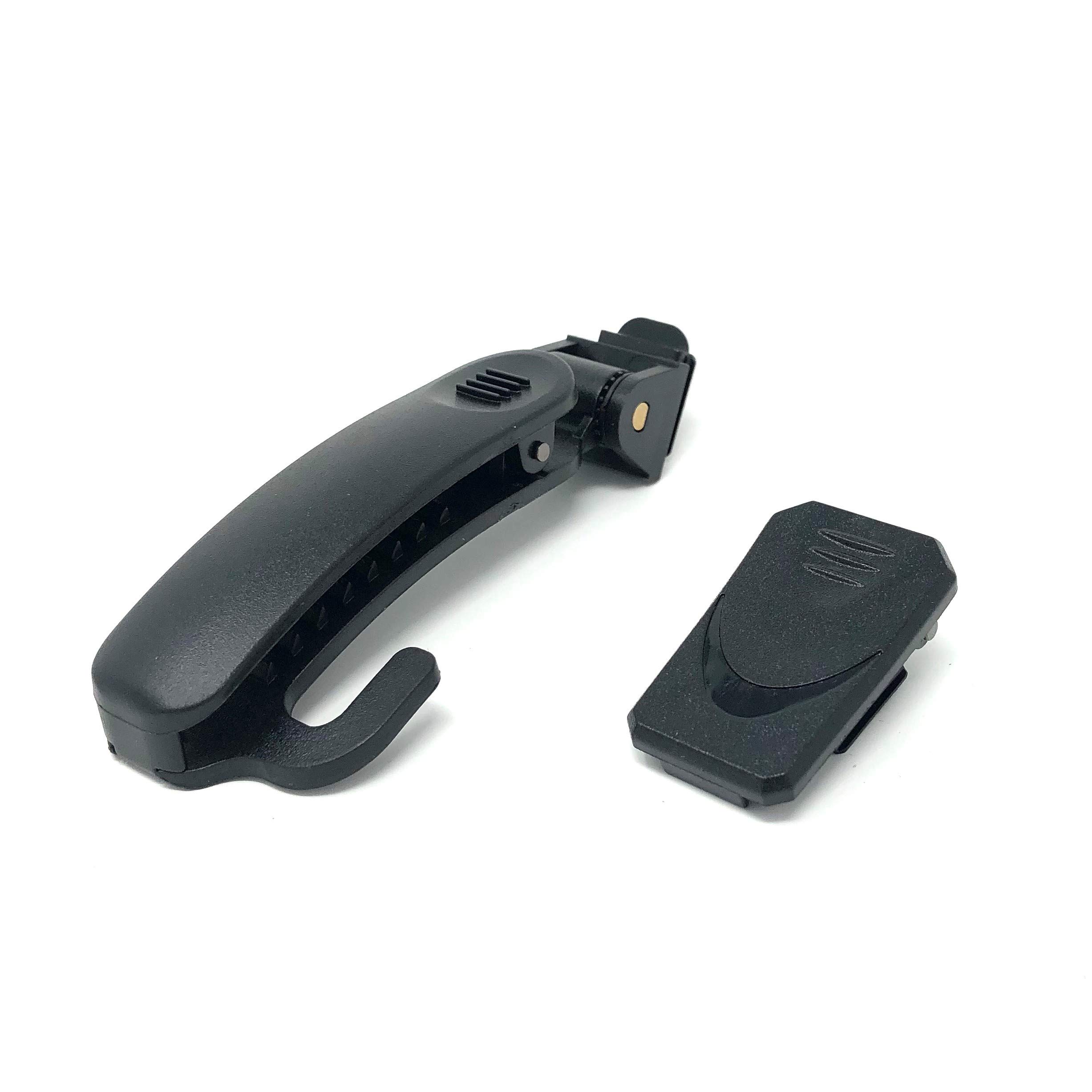 PatrolMaster Replacement Clip Set (Long ans Short) for Body Camera