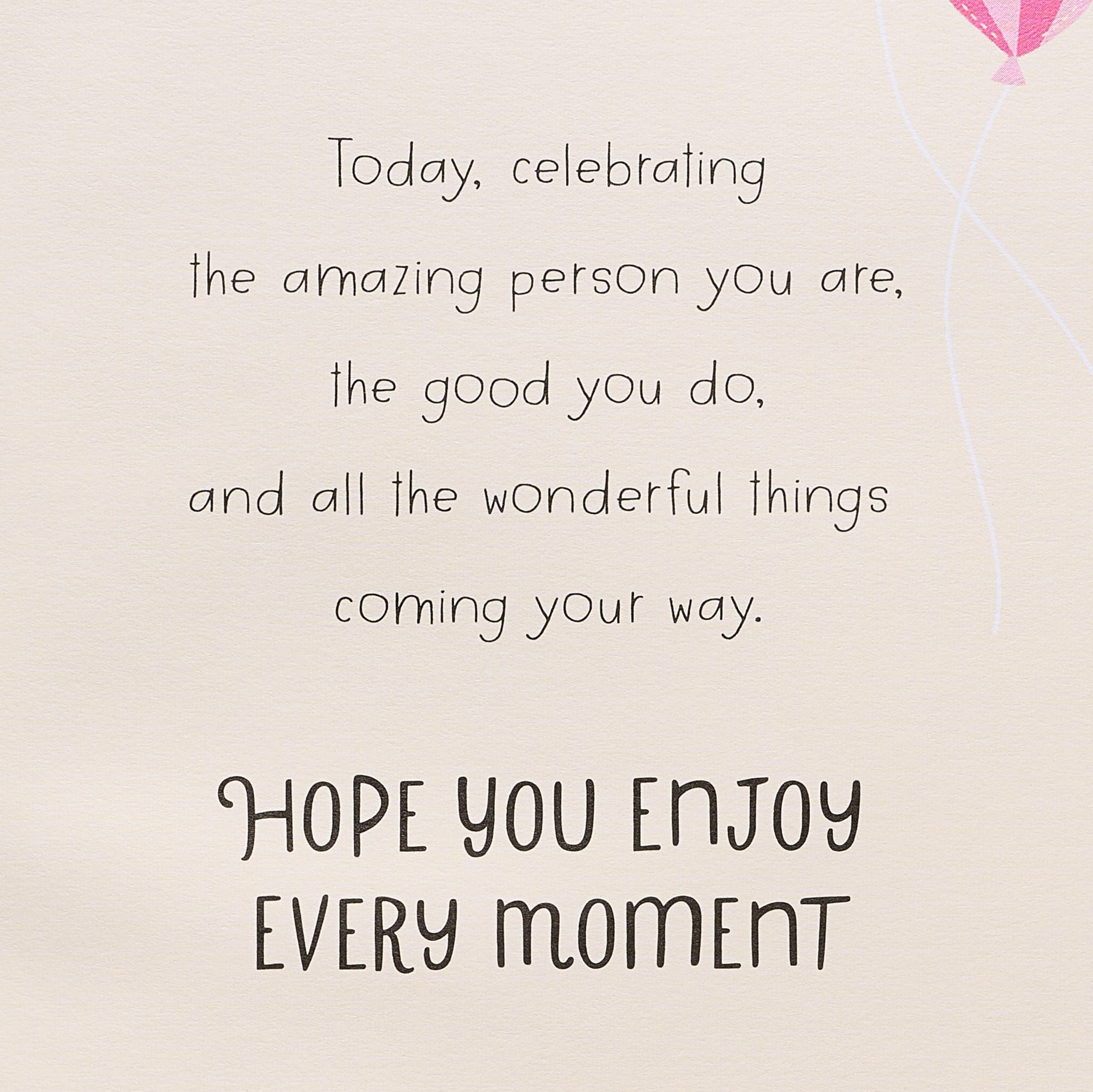 American Greetings Birthday Card (Celebrating You)