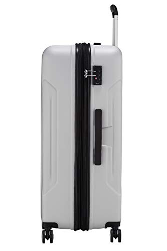 AMERICAN TOURISTER Unisex_Adult Koffer & Trolleys, Silver, L (78 cm-120 L)