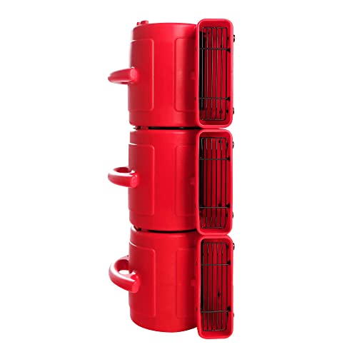 MOUNTO 1/5hp 3 Speed 800cfm Mini Commercial Air Mover Floor Dryer Fan