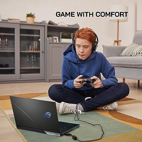 ASUS ROG Strix G17 Gaming Laptop, 17.3” QHD 240Hz Display, AMD Ryzen 9 7845HX, GeForce RTX 4060, 64GB DDR5 RAM, 4TB PCIe SSD, 4-Zone RGB Backlit Keyboard, WiFi 6E, Win 11 Pro, Gray, 32GB USB Card