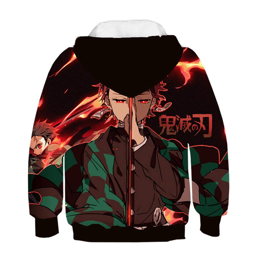 xinsheng kids anime Slayer casual 3D printed pullover toddler spring and autumn hoodie sweatshirt (style 11, 8-9)…