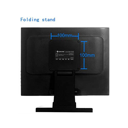 XIANXUS USB VGA Touch Screen LED Monitor POS Stand Restaurant Pub Karaok Retail 15 inch