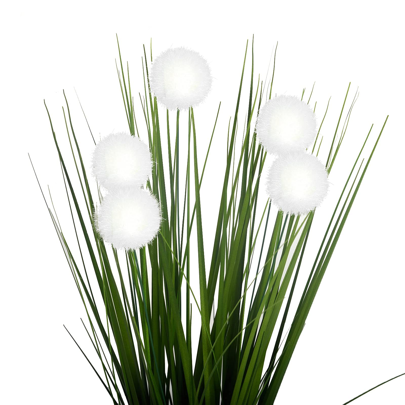 luxsego Artificial Plants with Pot - 23.6 Inches Artificial Snowball Flower Desk Decorations, Fake Plants Greenery Decor for Home, Office, Bathroom, Wedding, Garden, Indoor and Outdoor