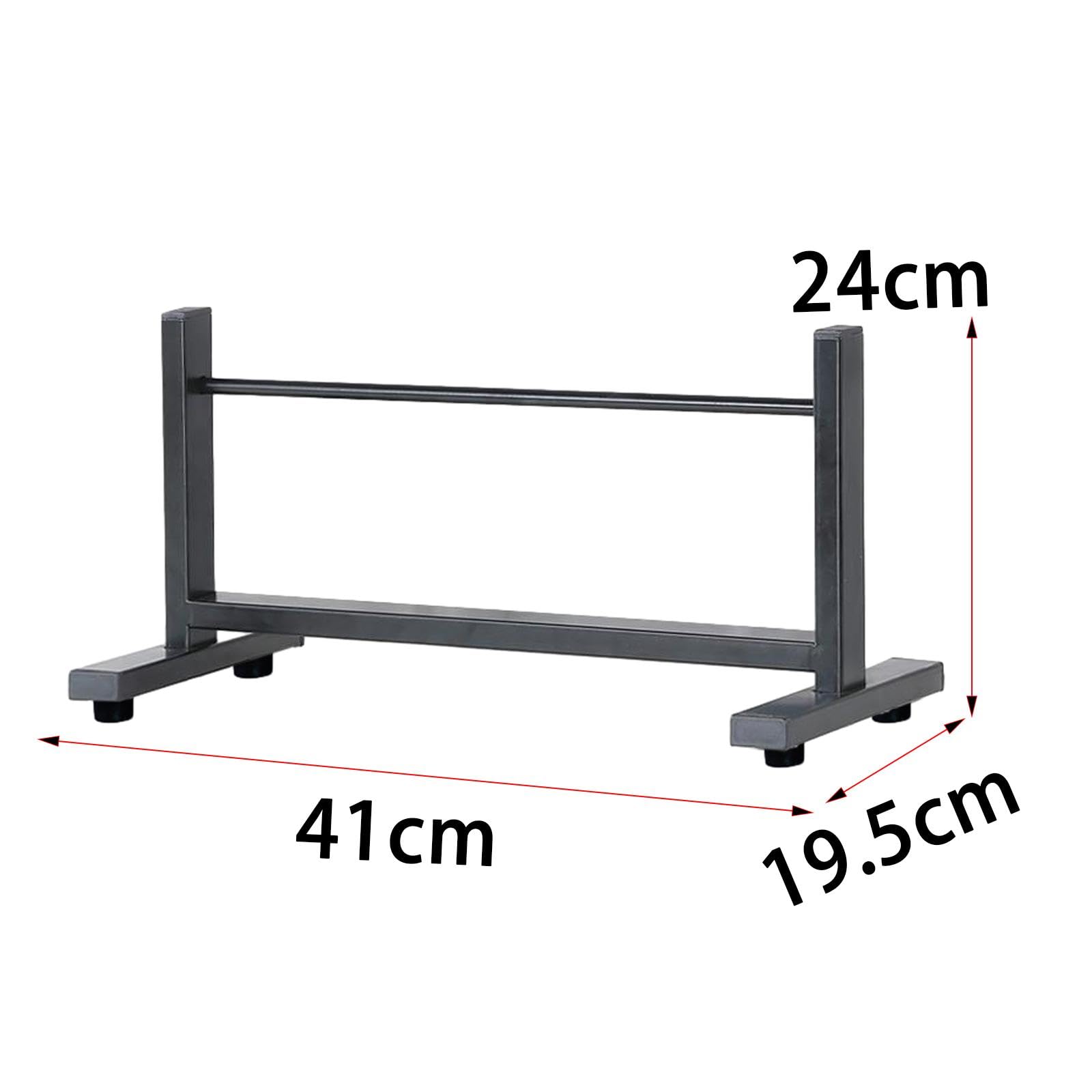 Ribbon Organizer Ribbon Storage Rack Sewing Thread Holder Metal Ribbon Roll Holder for Flower Store Necklaces Scarf Towel, 1 Tier