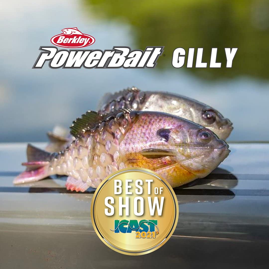 Berkley Powerbait Gilly Fishing Soft Bait, HD Bluegill, 90mm