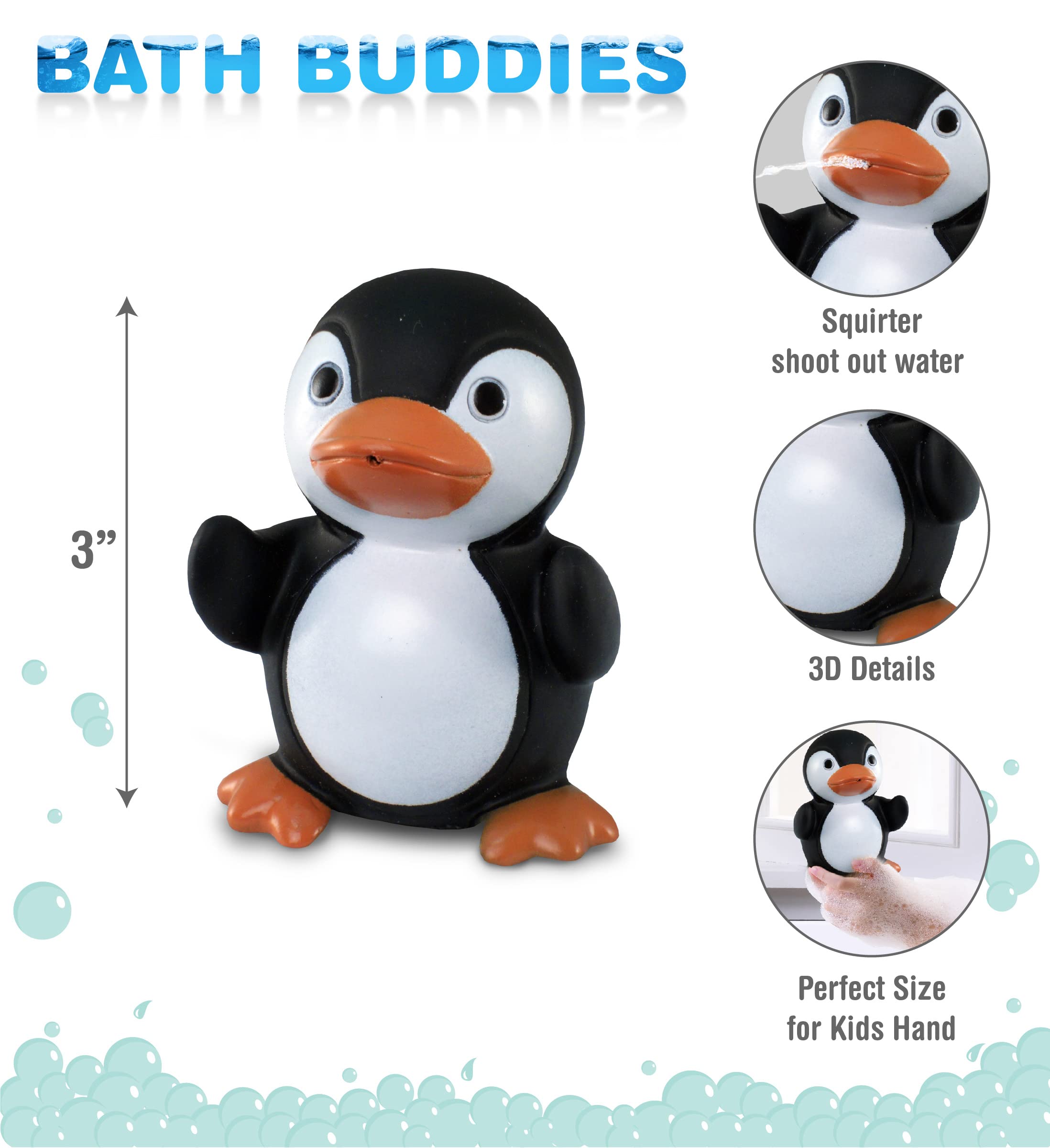 Bath Buddy Penguin Water Squirter