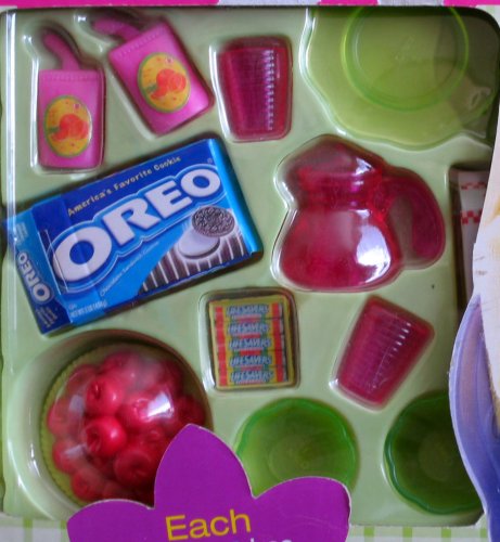 Barbie All Around Home Afternoon Snack Playset (2001)