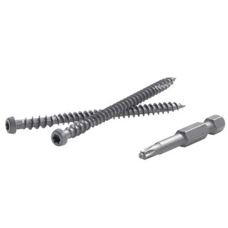 TrapEase 3 Deck Screw 2-1/2" (350) Screws (Island Mist)