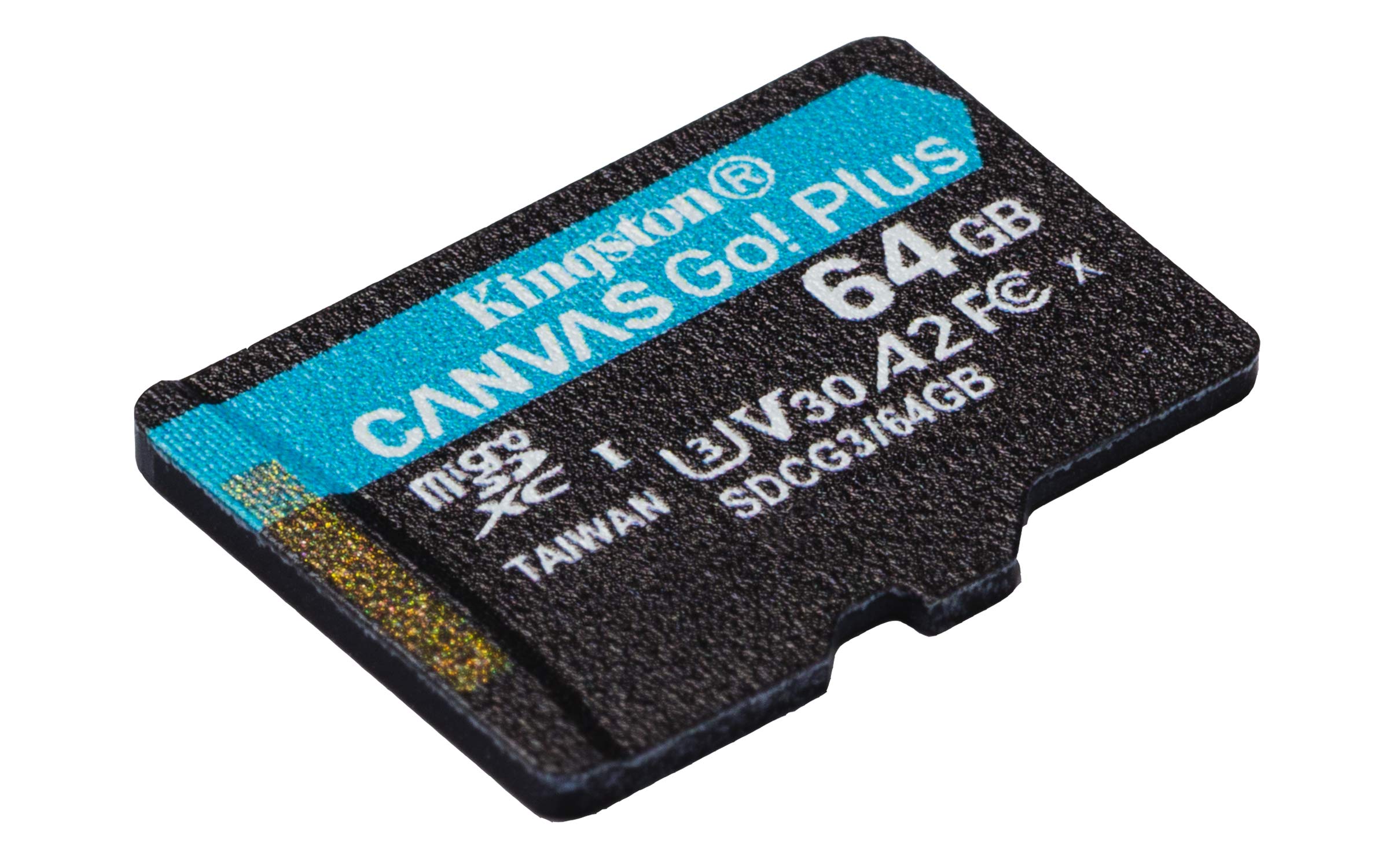 Kingston 64GB Canvas Go Plus microSDXC Card | Up to 170MB/s | UHS-I, C10, U3, V30, A2/A1 | with Adapter | SDCG3/64GB
