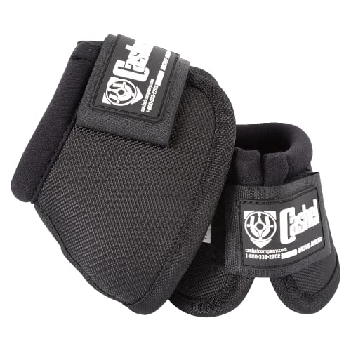 Cashel No Turn Bell Boots, Black, X-Large