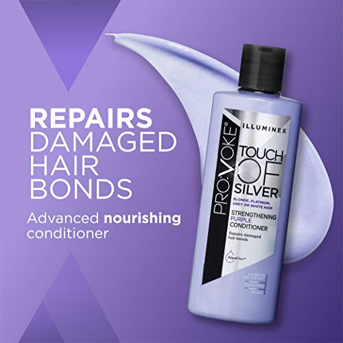 ProVoke Purple Shampoo and Conditioner Set for Color Treated Hair – Sulfate Free Hair Toner for Blondes