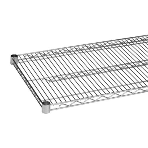 Commercial Chrome Wire Shelving Wall Shelf 14 x 48 - NSF