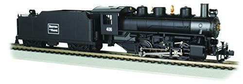 Bachmann Trains - USRA 0-6-0 w/Smoke & Short HAUL Tender - Boston & Maine #406 - HO Scale