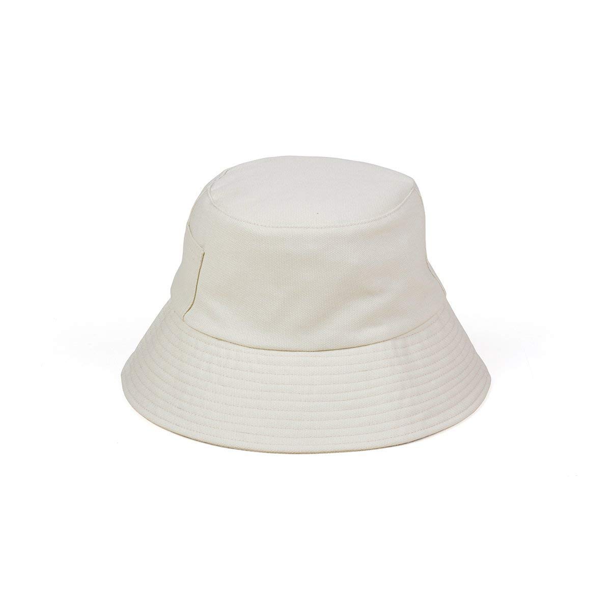 Lack of Color Women's Wave Cotton Canvas Bucket Hat (Beige, Small/Medium)