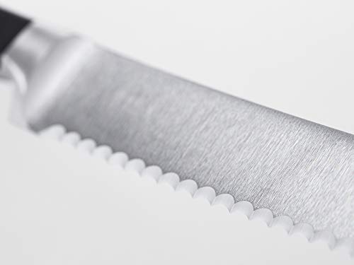 WÜSTHOF Classic 5" Serrated Utility Knife, Black